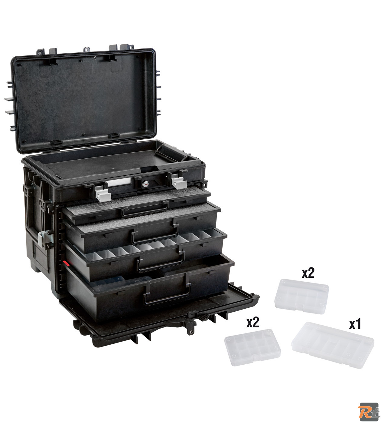 TROLLEY con cassetti allestiti AI1.KT01 GT LINE | REMMTOOLS